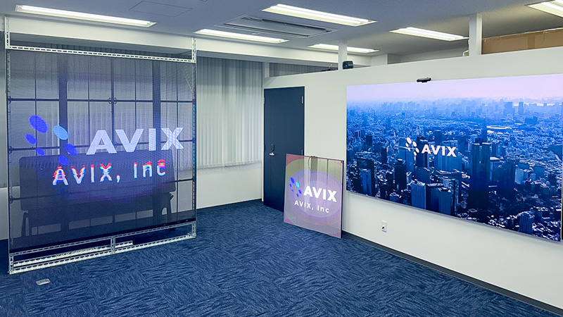 高透明度LEDビジョン（trA Vision-トラビジョン） | アビックス株式会社